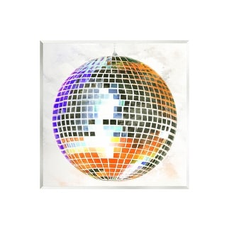 Stupell Vivid Disco Ball Pattern Wall Plaque Art, Design by Ziwei Li ...