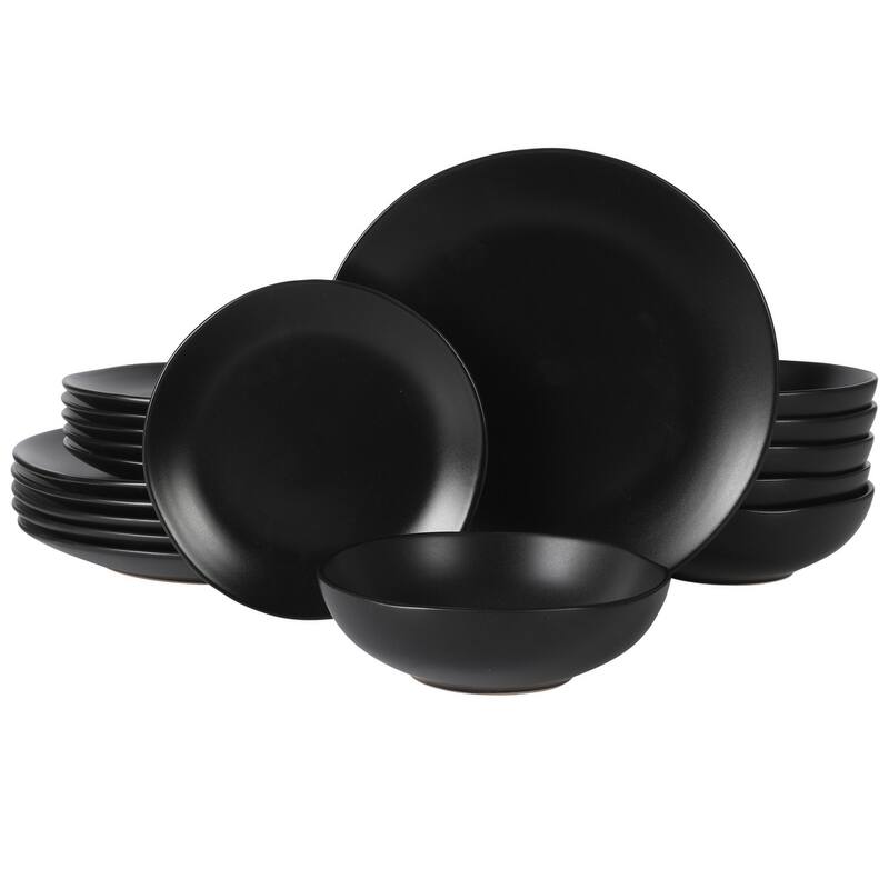 Black Dinnerware Sets - Overstock