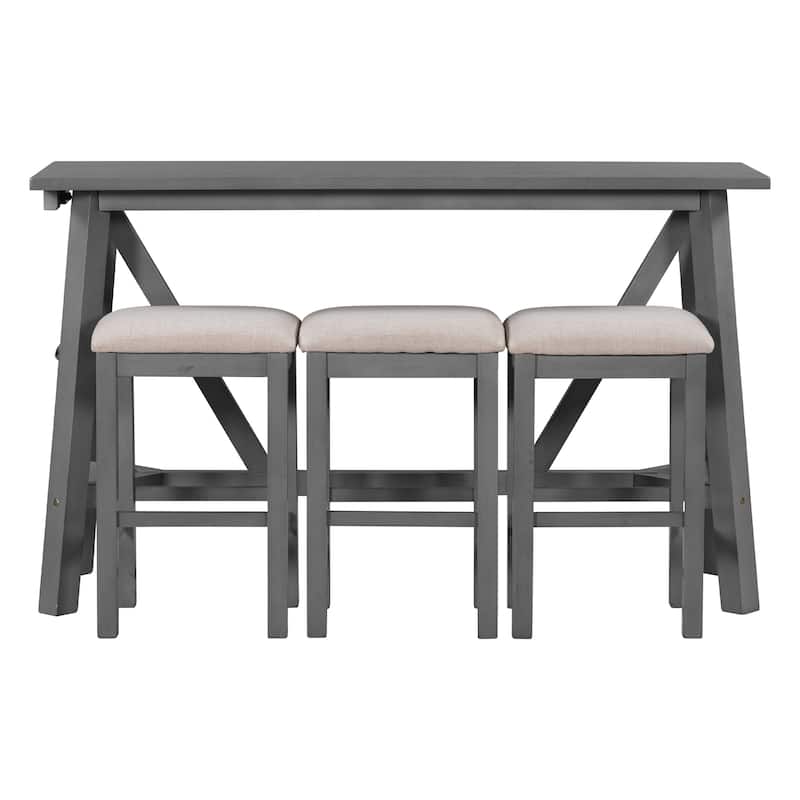 Multipurpose Home Kitchen Dining Bar Table Set - Bed Bath & Beyond ...