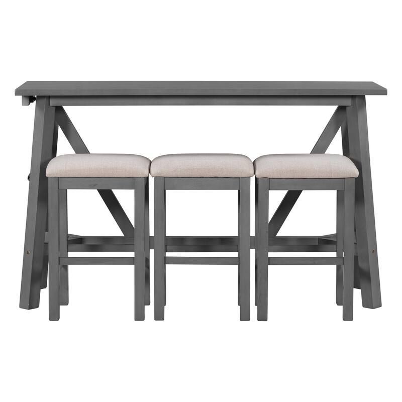 Multipurpose Home Kitchen Dining Bar Table Set - Bed Bath & Beyond ... Multipurpose Home Kitchen Dining Bar Table Set - Bed Bath & Beyond ...