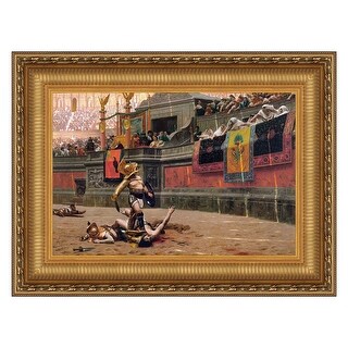 Design Toscano 'Thumbs Down (Pollice Verso), 1872' Made-to-order Canvas ...