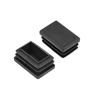 Plastic Plug End Caps 30mm x 20mm Rectangular Furniture Table Chair ...