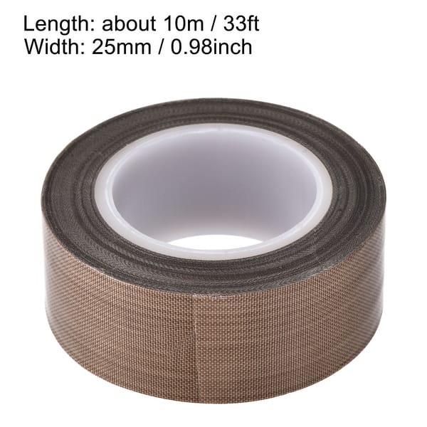High Temperature Tape PTFE Film Adhesive Tape 25mm Width 10m 33ft Long ...