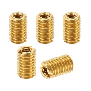 Brass Threaded Repair Insert Nut, 5Pcs Reducing Nut Reducer Screw 8mm ...
