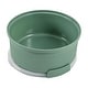 2-Pack Round Green Food Storage Containers with Utensil, 47oz Airtight ...