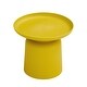 Side table small Space Stylish and Versatile Plastic Round Side Table ...