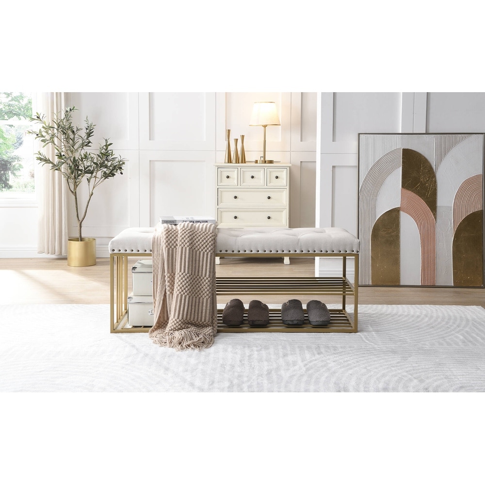 Beige Benches - Bed Bath & Beyond