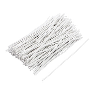 200pcs Plastic Coated Twist Ties Cord Wire Cable Reusable 3.94" x 0.04 ...