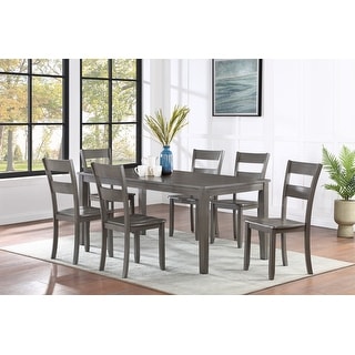Lizzy Grey Modern Dining Room Set - Bed Bath & Beyond - 39138325