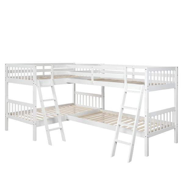 different angle bunk beds