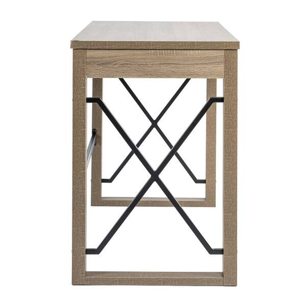 Industrial Computer Desk With 1 Drawer - Bed Bath & Beyond - 37988187