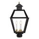Norwell Lighting Lexington 3 Light 25" Tall Outdoor Post Light with ...