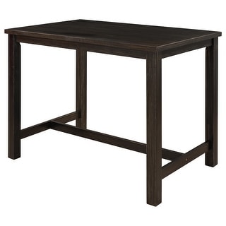 Rustic Wooden Counter Height Dining Table - Bed Bath & Beyond - 40329406