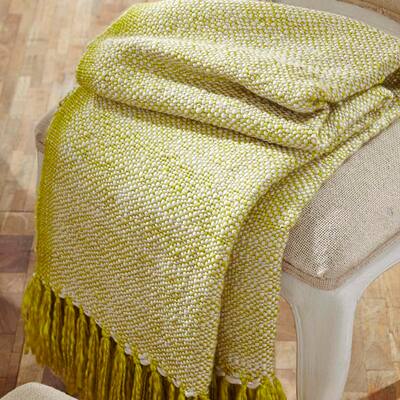 Tierney Woven Acrylic Throw 60x50 - Overstock - 18084641