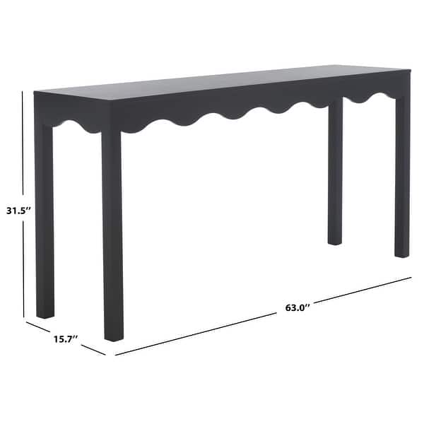 SAFAVIEH Lilith Wavy Console Table - 63"W x 16"D x 32"H - Bed Bath ...