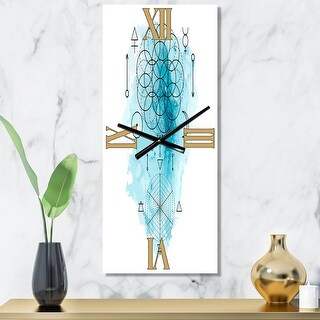 Designart 'Symbol of Alchemy and Sacred Geometry I' Bohemian & Eclectic ...