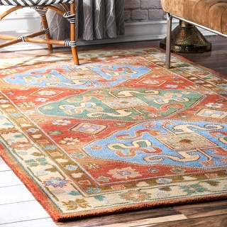 Brooklyn Rug Co Transitional Vintage Jill Crisp Opalescence Floral ...