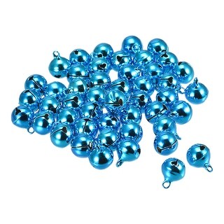 Jingle Bells, 12mm 48pcs Small Bells for Craft DIY Christmas, Blue ...