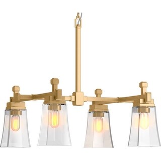 Kohler Lighting 31758-CH04 Riff 4 Light 31" Wide Chandelier - Bed Bath ...