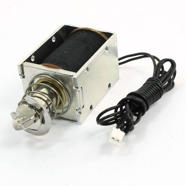 Unique Bargains Pull Action Open Frame Spring Loaded Electromagnet ...