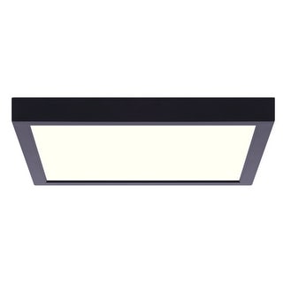 Led Disk Light Integrated Light, Black Finish - Bed Bath & Beyond ...