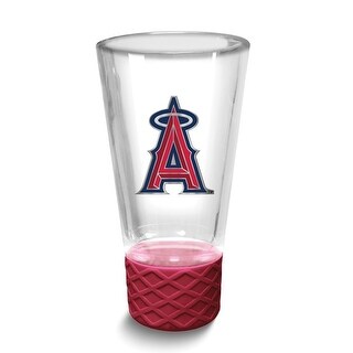 MLB Los Angeles Angels Collectors 4 Oz. Shot Glass with Silicone Base ...
