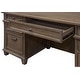 Carson Wood Double Pedestal Executive Desk, Writing Table, Office Desk ...