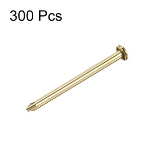 Small Tiny Nails 1.2X19mm for DIY Household Accessories Gold Tone ...