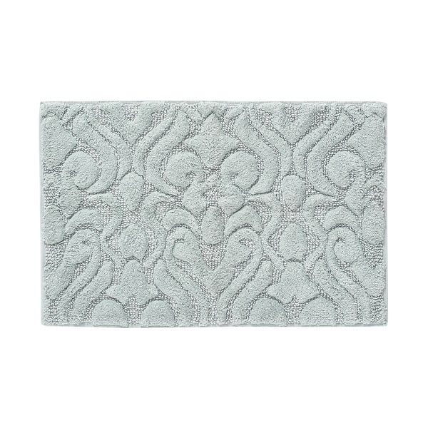 J. Queen New York Lombardi Damask Sculpted Bath Rug - Bed Bath & Beyond ...