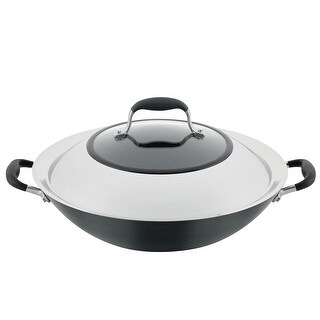 Advanced Home Hard-Anodized Nonstick Open Stock Cookware- Woks (14-Inch ...