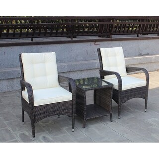 Outdoor patio Furniture sets 3 piece Conversation set - Bed Bath ...