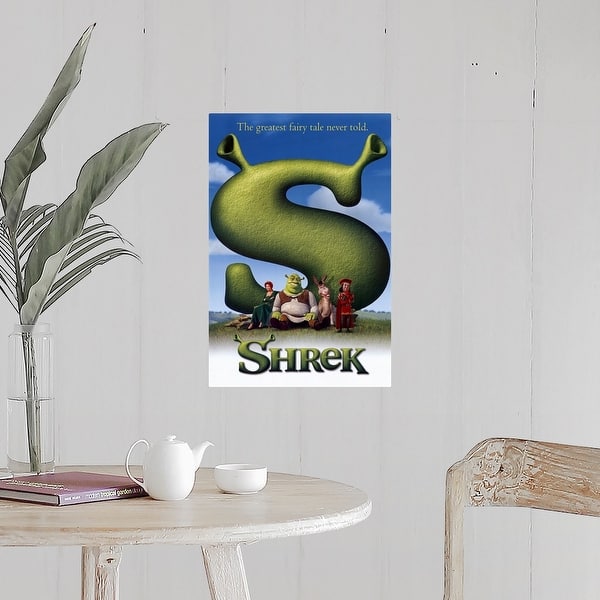 shrek poster etsy