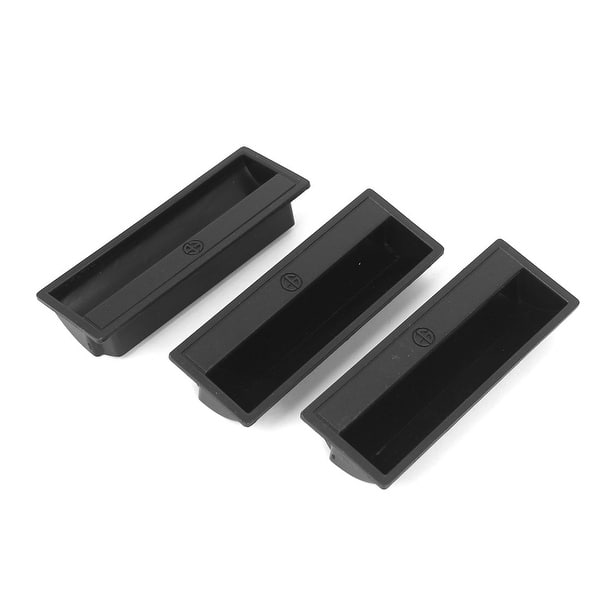 plastic recessed pull handle