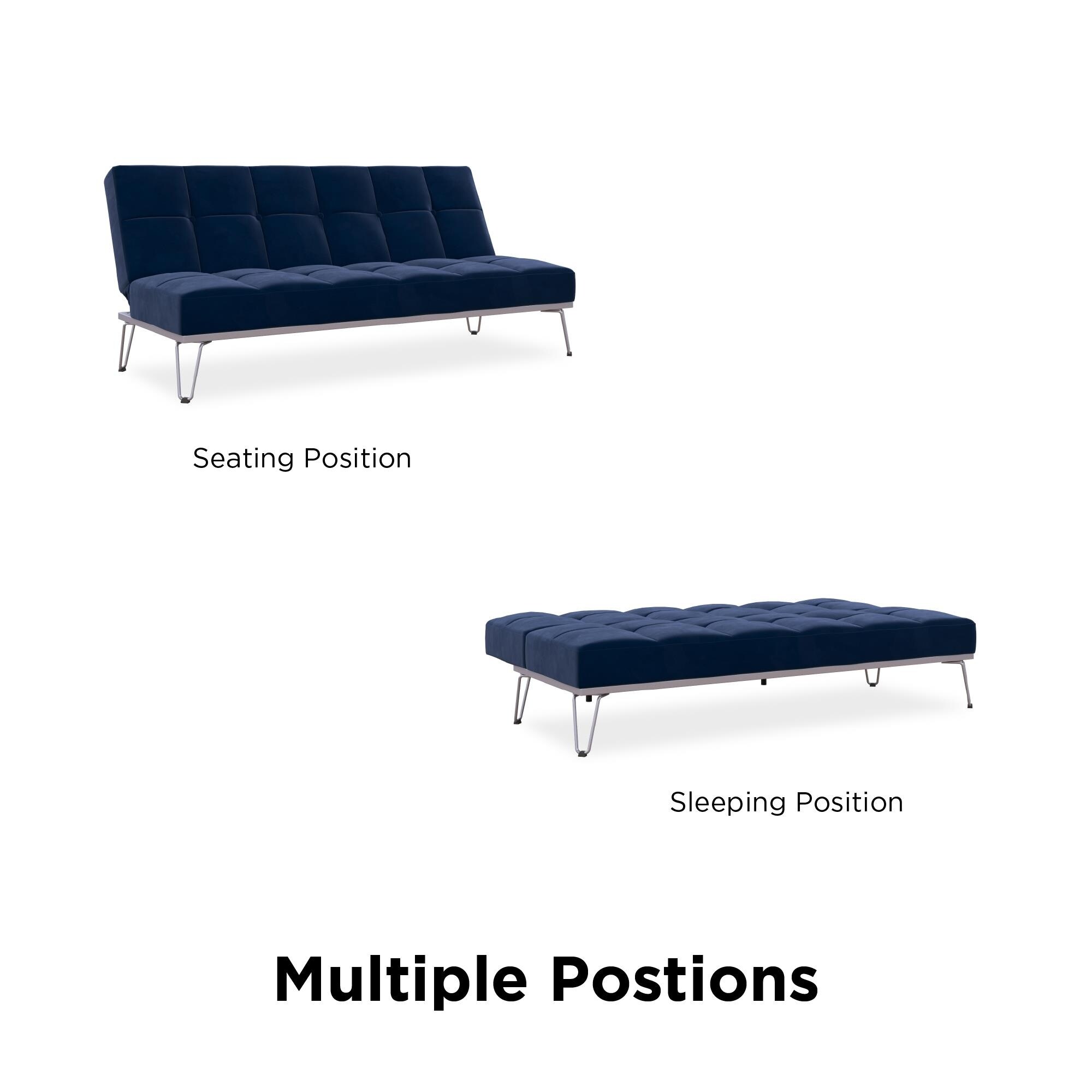 Ollie Futon Gray Velvet Bed Bath Beyond 37997758