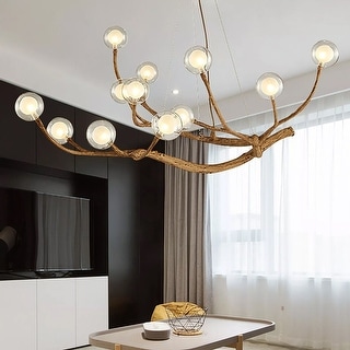 Modern Chandelier LED Pendant Lamp Tree Branch Ceiling Light Fixture ...