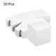 Paper Cardboard Boxes Gift Paper Box White 3.1x3.1x3.1 Inch for Gift ...
