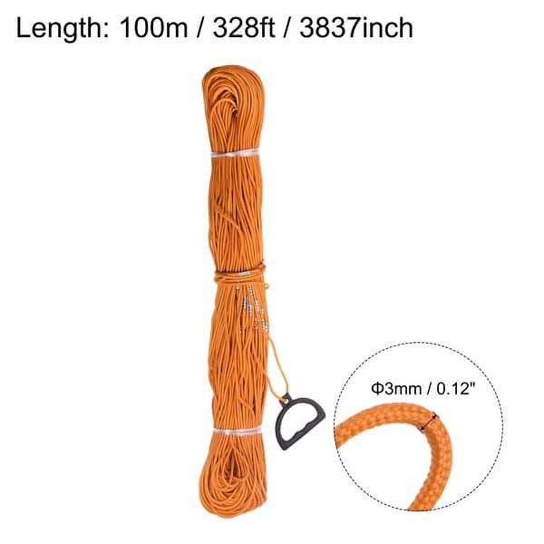 Deep Well Measuring Rope 100m Steel Wire Nylon Coated with Pull Ring ...