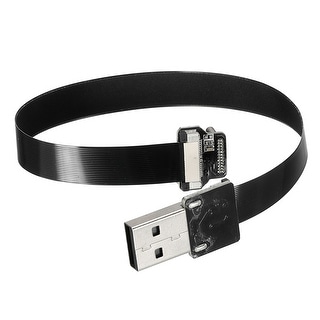 FPV FFC Cable 20 Pins 0.5mm Pitch 100mm for HD 4K W USB Male to Type C ...