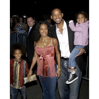 Will Smith And Wife Jada Pinkett Smith With Their Children At ...