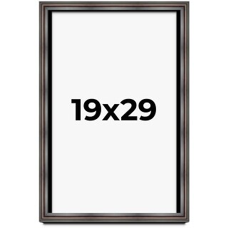 19x29 Shadow Box Frame Brown Cherry | 2.625 Inches Deep Pine Wood - Bed ...