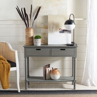 SAFAVIEH Tinsley Rectangular Console Table - 28" W x 11.8" L x 28" H ...