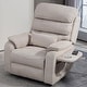 Lay Flat Dual Motor Power Lift Recliner with Tray Table,Heat/Massage ...