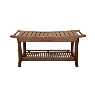 Solid Bamboo Premier 39" Spa Bench - Bed Bath & Beyond - 40350176