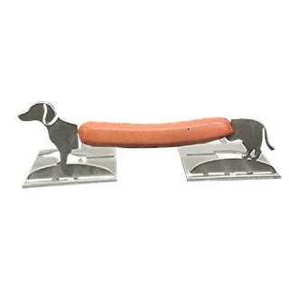 1 Set Barbecue Rack Innovative HeatResistant Metal Cute Puppy Shape ...