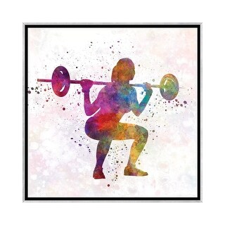 iCanvas "Body Buiding Woman" by Paul Rommer Framed - Bed Bath & Beyond ...
