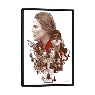 iCanvas "The Princess Bride" by Joshua Budich Framed Canvas Print - Bed ...