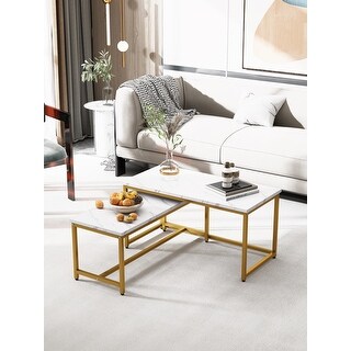 2pc Nesting Coffee Tables Set - Bed Bath & Beyond - 37883321