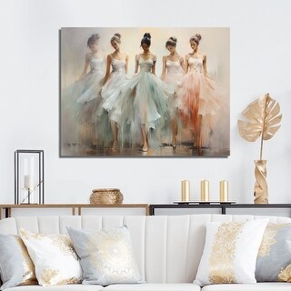 Designart "Dance Ethereal Grace I" Entertainment Wall Art Prints - Bed ...