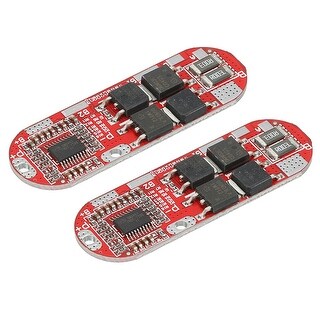 12.6V 25A 3.7V Battery Charger Module Charging Board Pack of 2 - Red ...