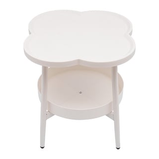 Four-Leaf Clover Shape Coffee End Table - Bed Bath & Beyond - 42105936